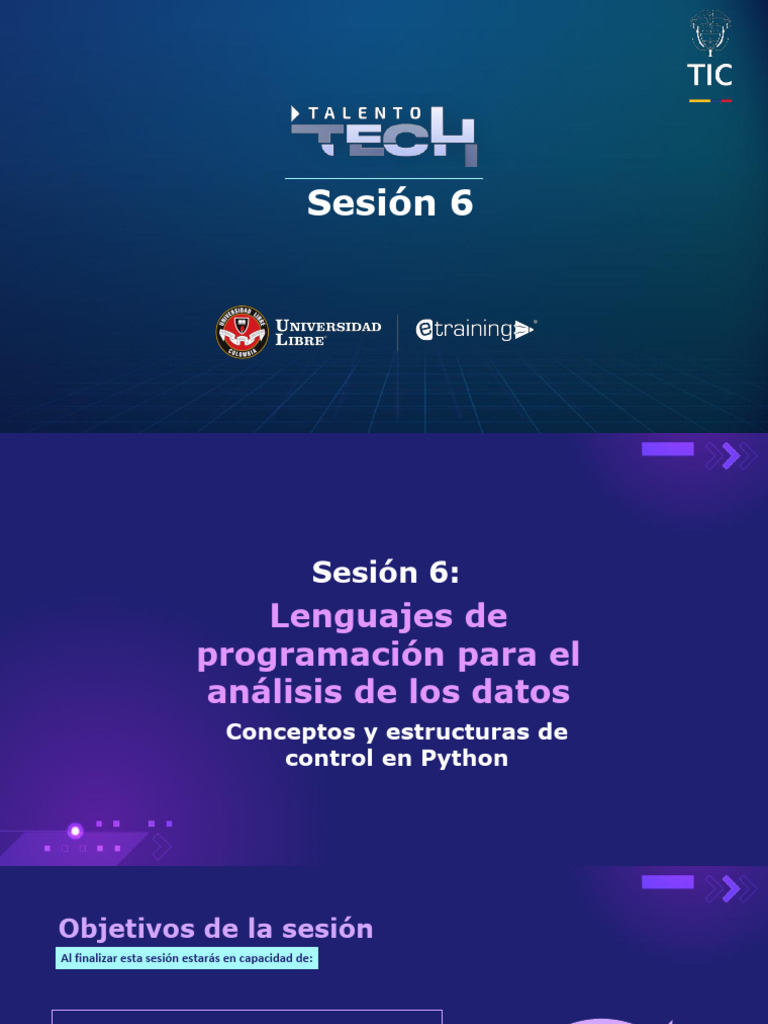 Estructuras de Control en Python | PDF | Python (lenguaje de ...