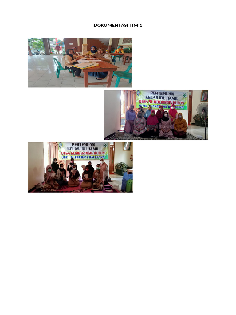 Dokumentasi Tim 1 | PDF