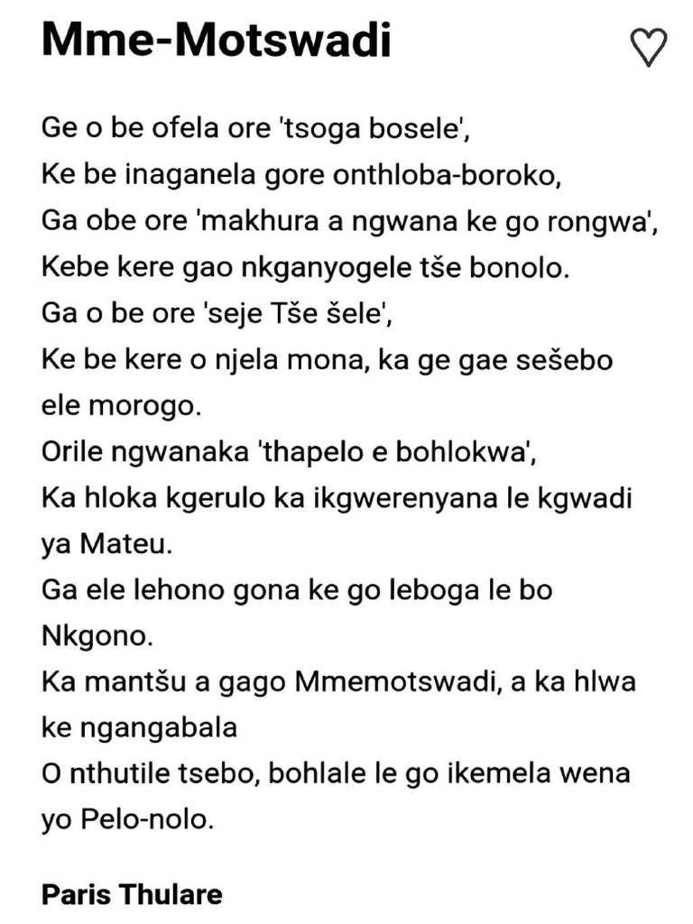 Sepedi Notes | PDF