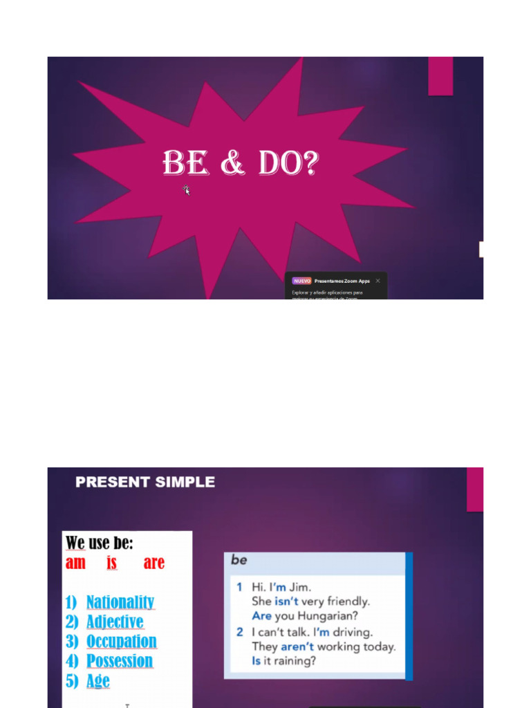 Be & Do | PDF
