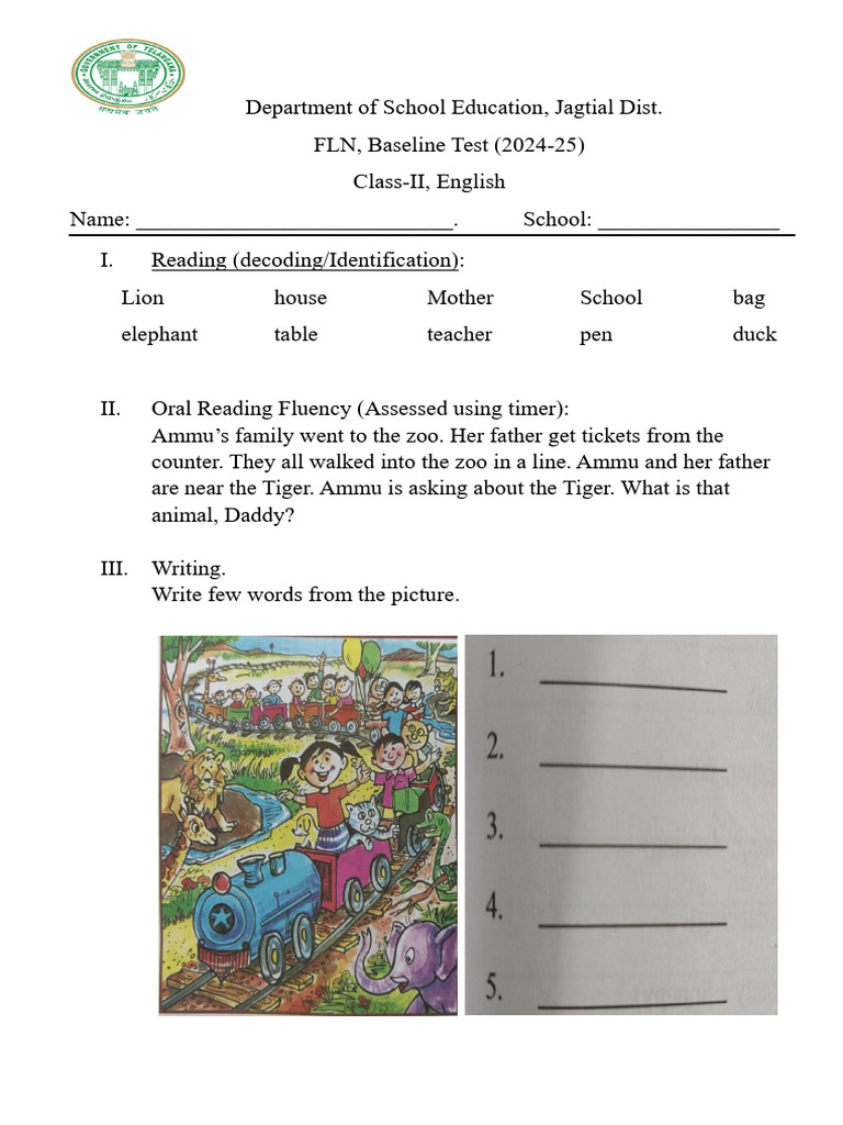 Base Line 2nd FLN | PDF