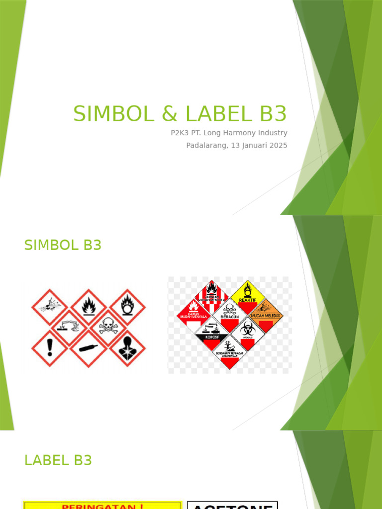 Simbol & Label B3 | PDF