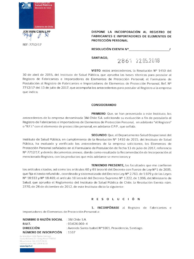 KDL - Calidad Epp | PDF | Chile | Color