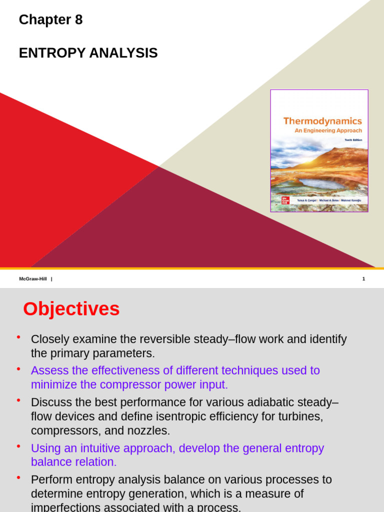 Chapter - 8 - Lecture (10th E) | PDF | Entropy | Heat