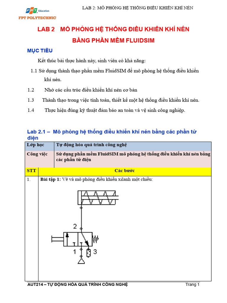 AUT214 Lab2 Nhom2 | PDF