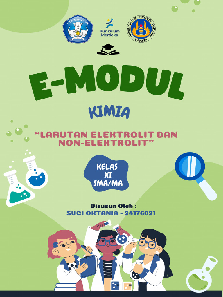 Materi E-Modul Larutan Elektrolit Dan Non-Elektrolit | PDF