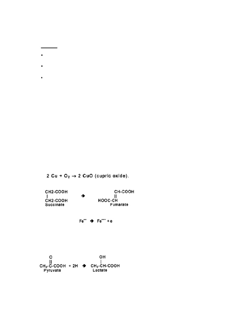 Biological Oxidation and Resp Chain | PDF | Electron Transport Chain ...