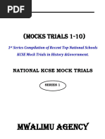 Hist Pp2 Kcse 2025 Top Prediction Cycles | PDF | Africa | British Empire