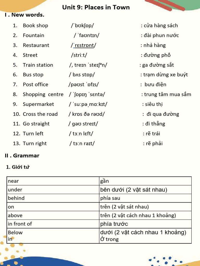 Grade 4 Unit 9 | PDF