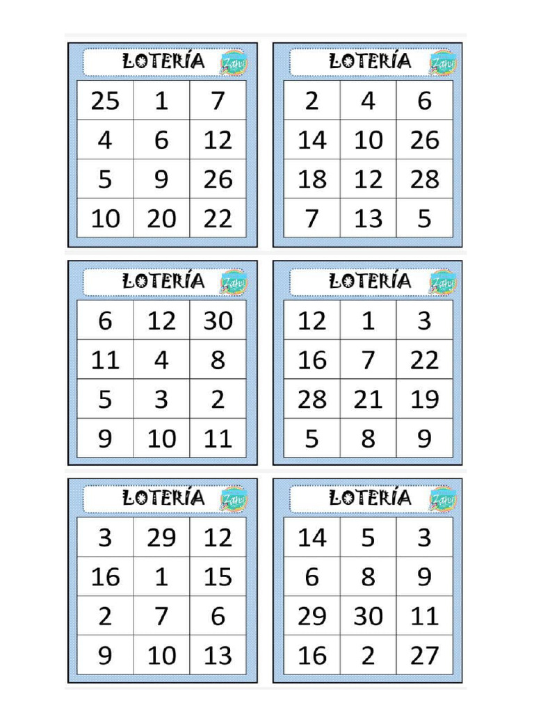 Word Loteria | PDF