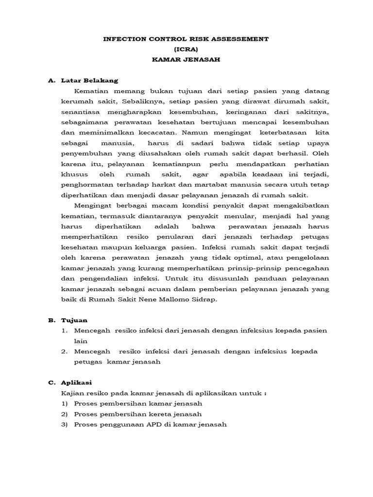 Icra Kamar Jenazah | PDF