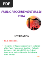 Punjab Procurement Rules 2014 | PDF | Procurement | Specification (Technical Standard)