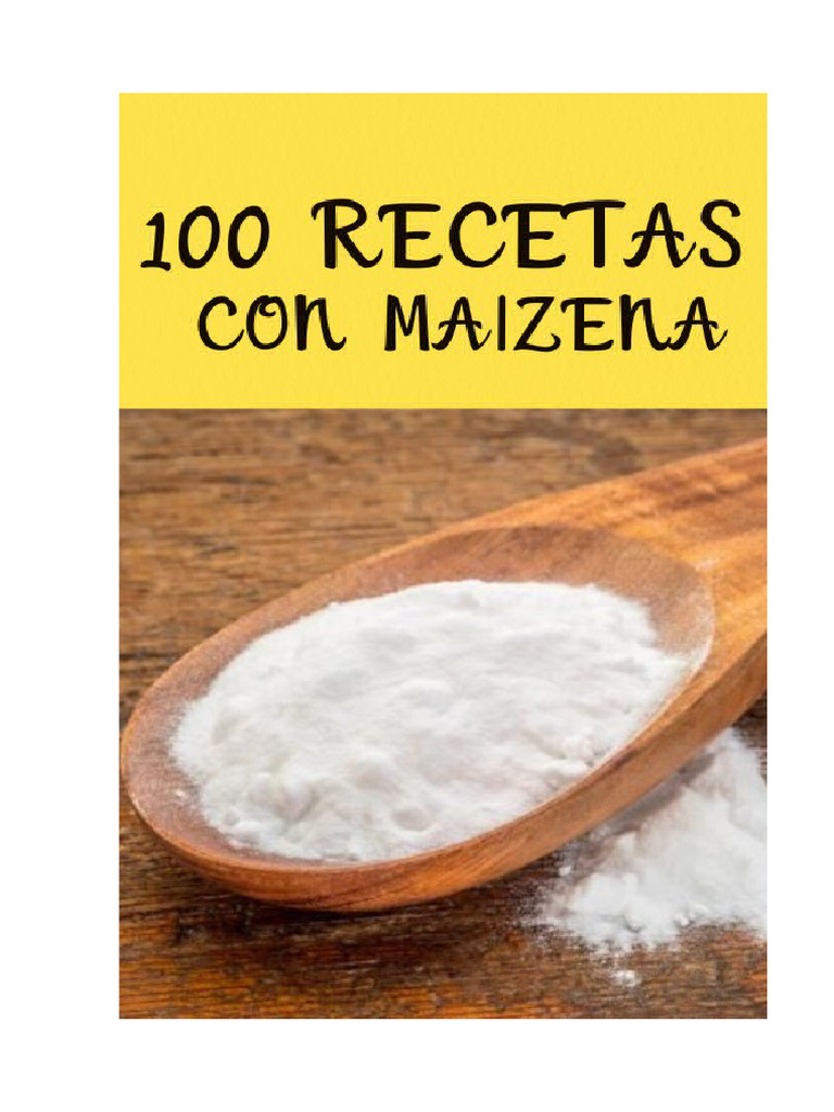 Recetas Variadas con Maizena | PDF | Cocinando | Maicena