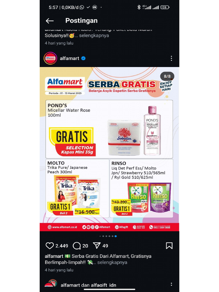 Produk Promo Serba Gratis | PDF