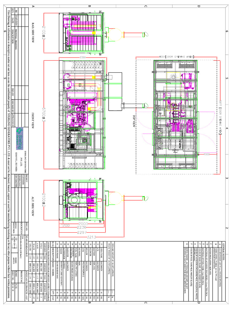 DG GA Drawings | PDF