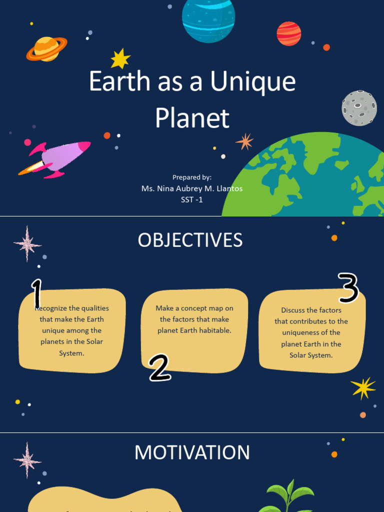 1 Earth As A Unique Planet Learners | PDF | Atmosphere | Earth