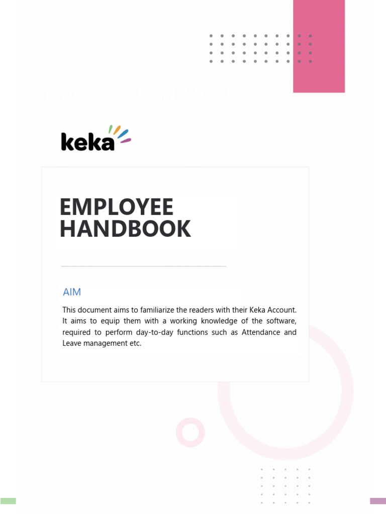 Employee Handbook - Keka | PDF | Password | Overtime