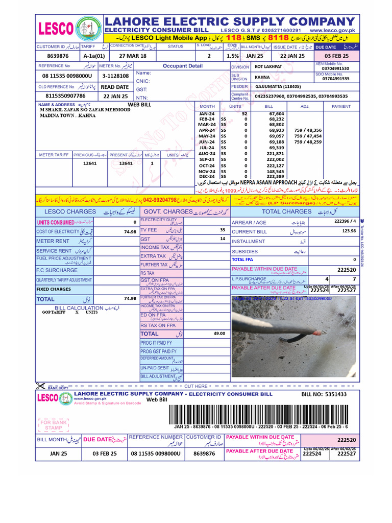 Lesco - Abu Bakar | PDF