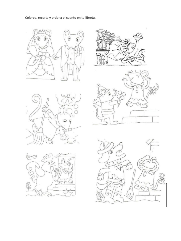 Actividades La Ratita Presumida | PDF