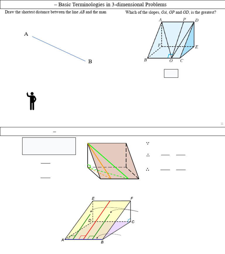 5A Ch6 Applications of Trigonometry in 3-dimensional Problems-6 | PDF