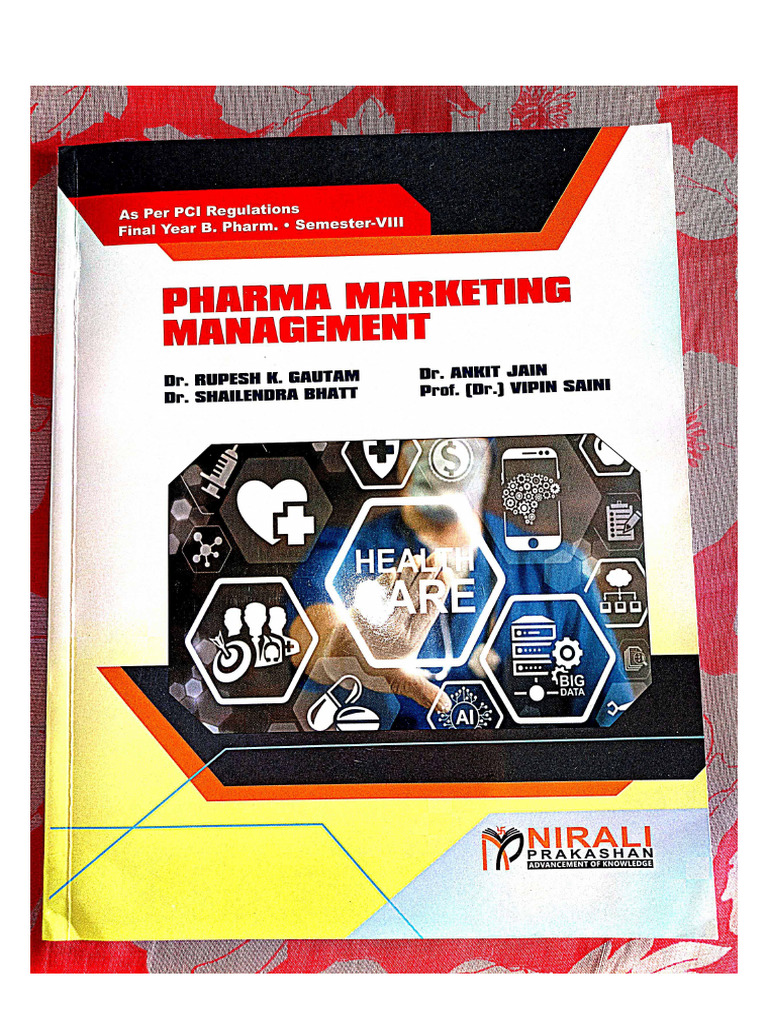 PharmaLite - in Pharma Marketing Management (Nirali Prakashan) | PDF