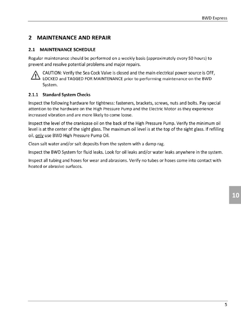 Maintenance and Repair - Screen | PDF
