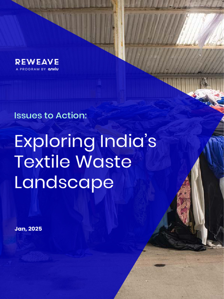 India Textile Waste Analysis Report | PDF | Textiles | Recycling