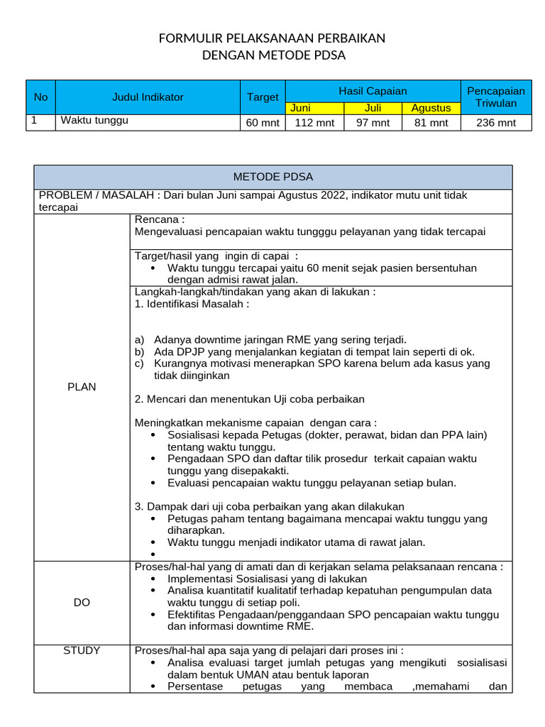 PDSA poliklnik | PDF