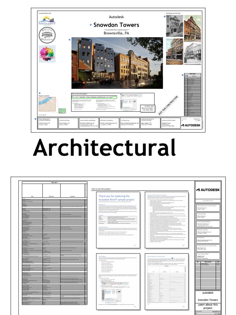 Snowdon Towers Sample Architectural - Trail | PDF | Wall | Autodesk Revit