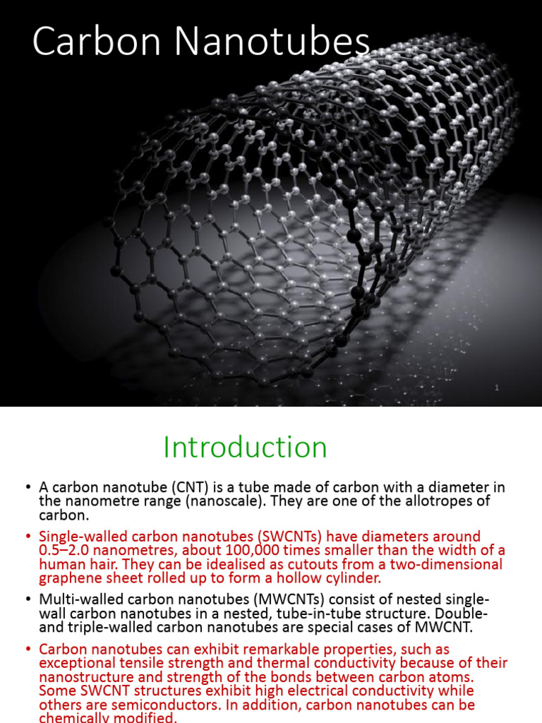 42) Carbon - Nanotubes | PDF | Carbon Nanotube | Chemical Vapor Deposition