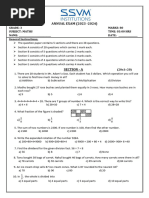 Grade 3 NAFS Practice Exam | PDF | Mathematics | Shape