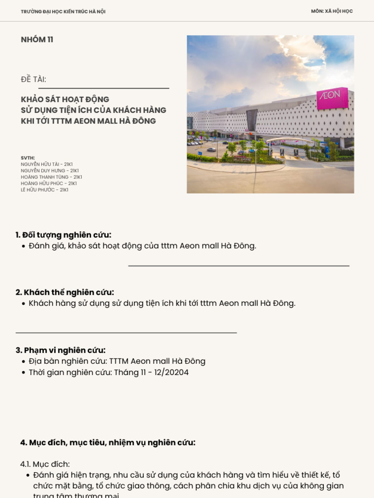Nhóm 11 - 21k1 - XHH | PDF