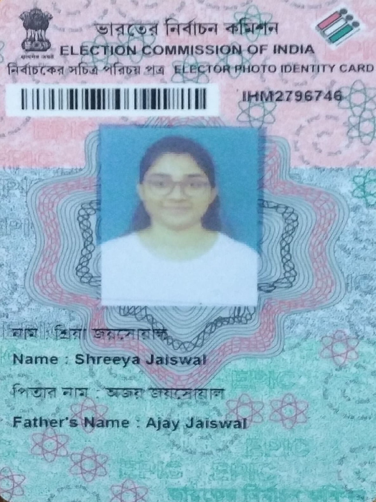 Indian Voter ID Card Details | PDF