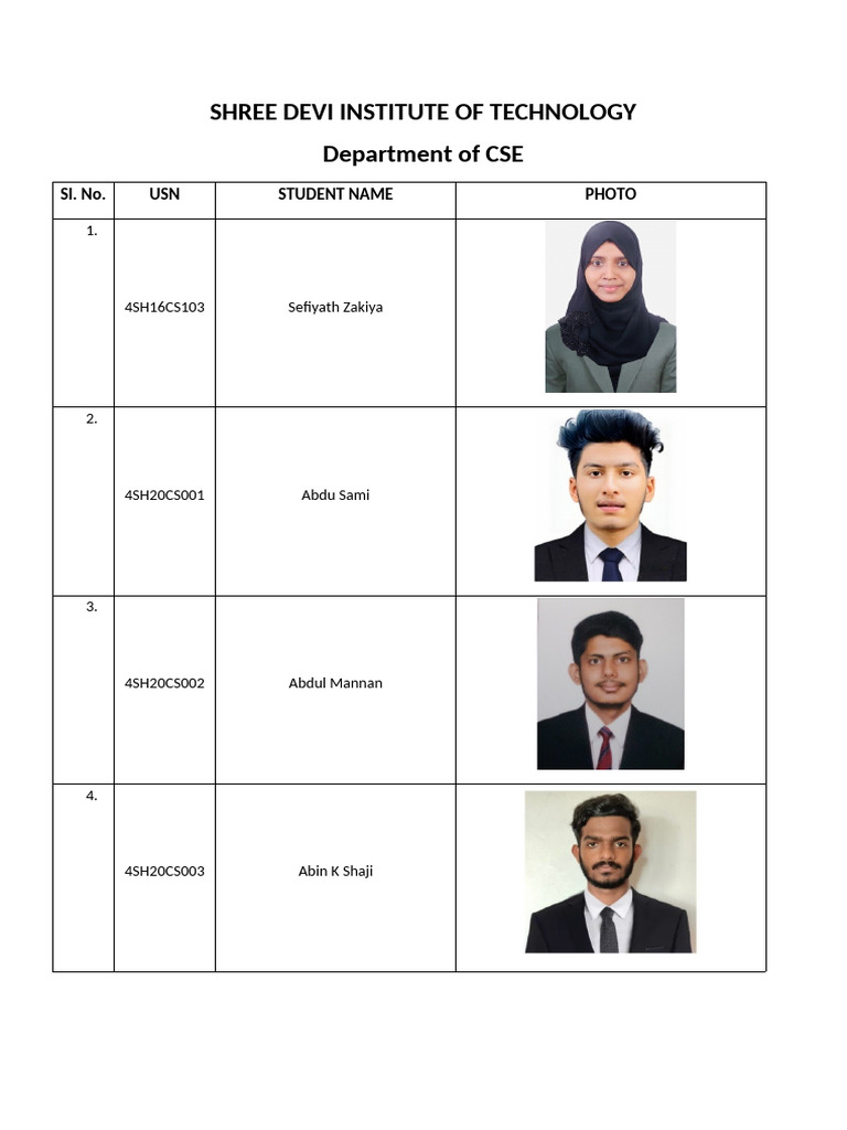 CSE and ISE Student List 2023 | PDF