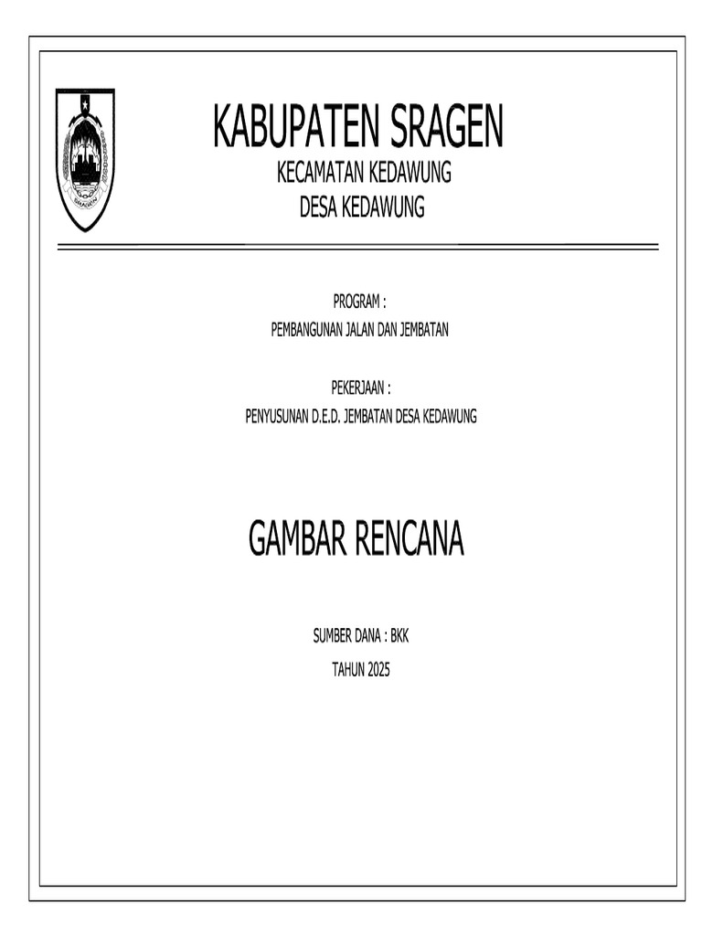 3.Gbr Struktur Model | PDF