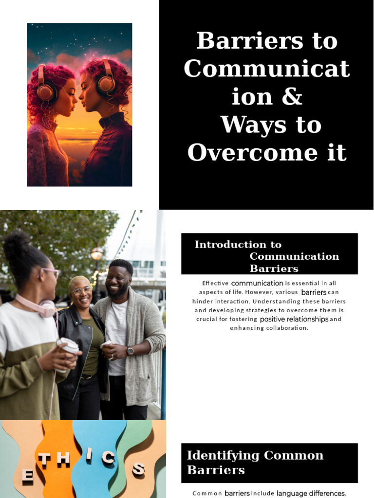 Overcoming Communication Barriers | PDF