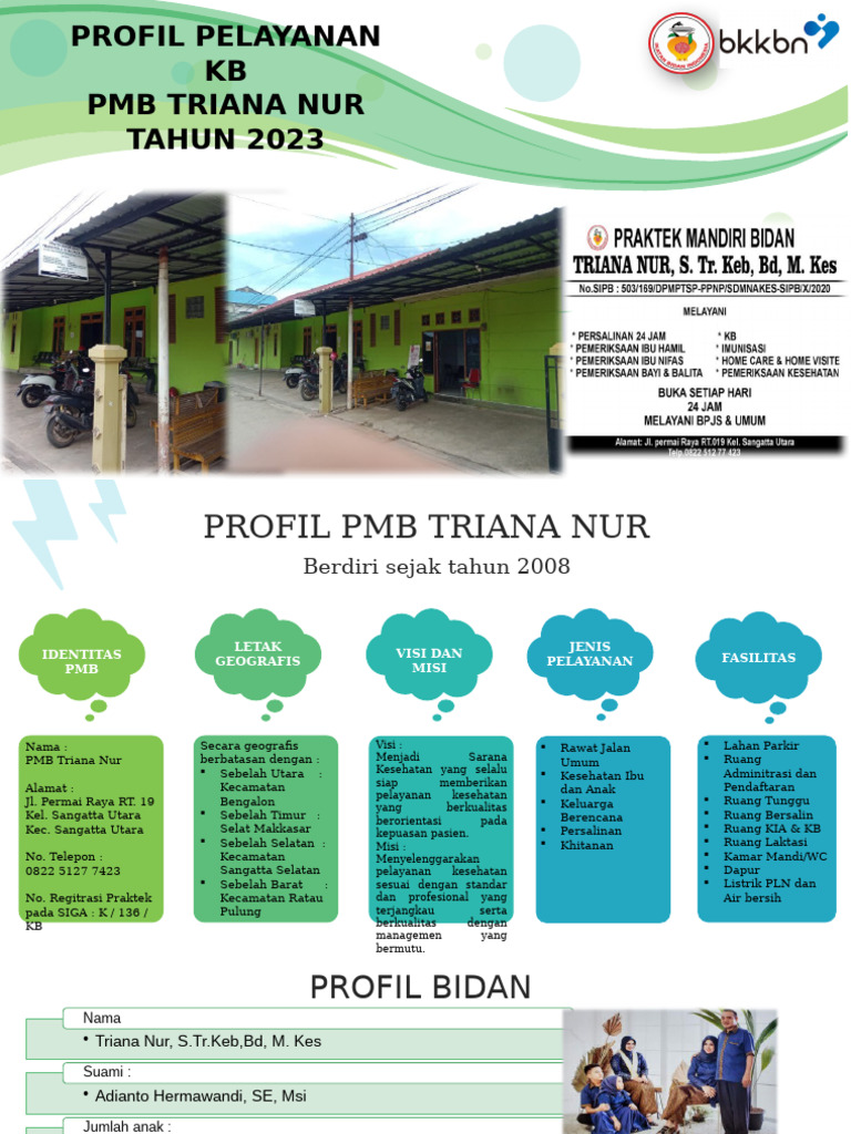 PRESENTASI PMB TRIANA NUR KB (Autosaved) | PDF
