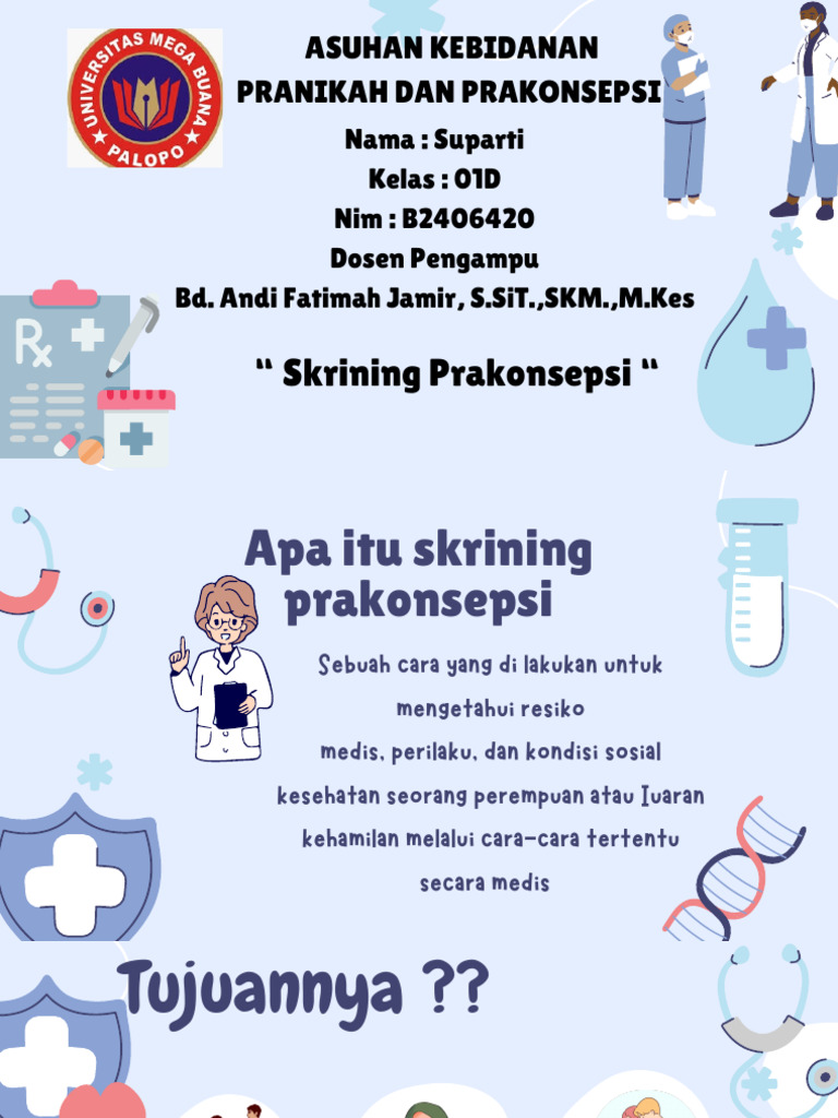 Penyuluhan Skrining Prakonsepsi | PDF