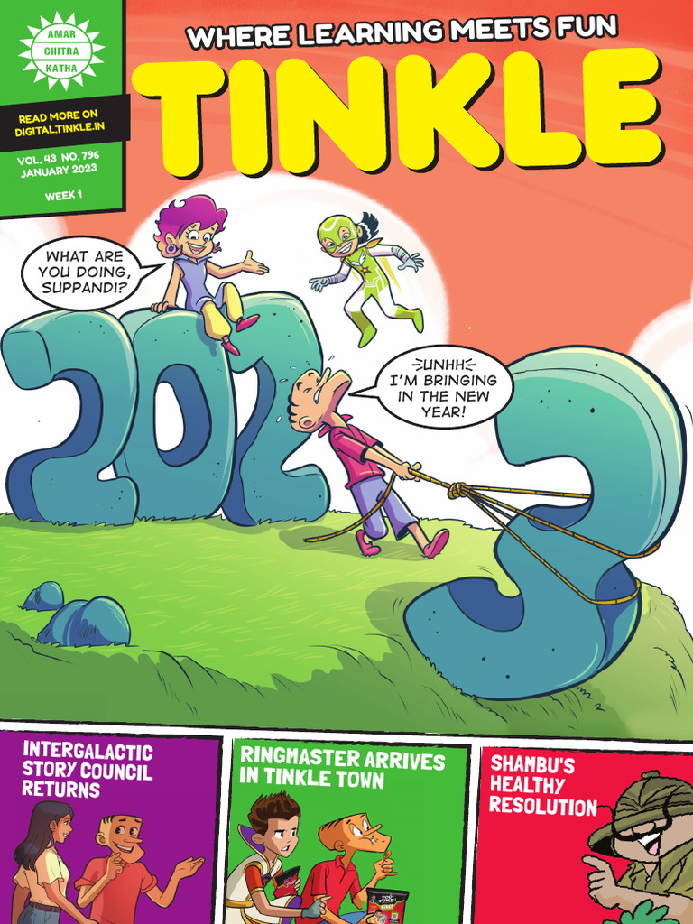 Tinkle Town: New Year Adventures | PDF