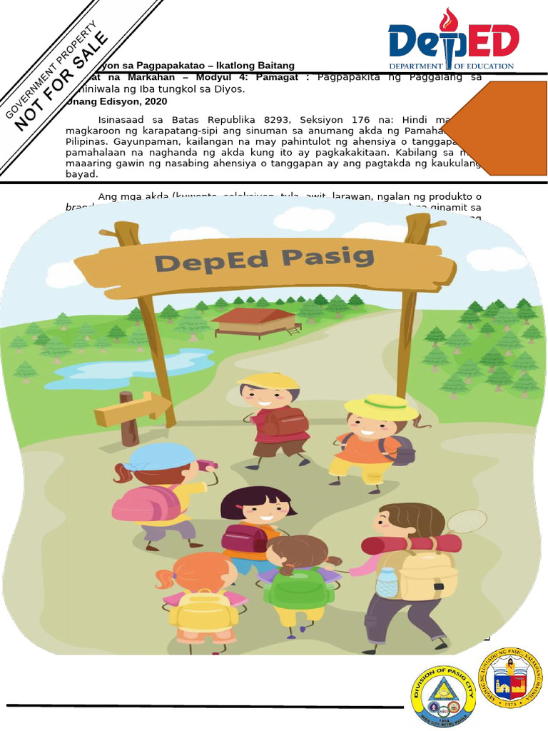 EsP 3-Q4-Module 4 | PDF