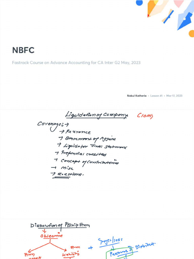 NBFC With Anno | PDF
