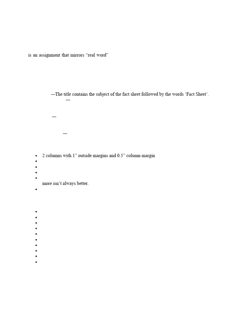 General Chemistry Fact Sheet Guide | PDF | Chemistry | Physical Sciences
