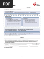 ACLS Practice Exam 1 | PDF | Cardiopulmonary Resuscitation | Cardiac Arrest