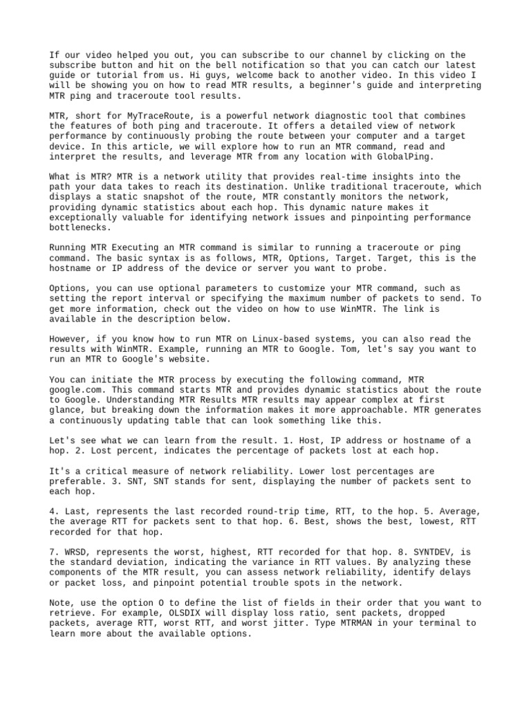 How To Use MTR For Low Latency Forex Trading Complete Guide - Yo | PDF ...