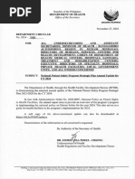 DPWH-DOH Joint Memorandum Circular No. 1, Series of 2024 | PDF | Health Care | Health Facility