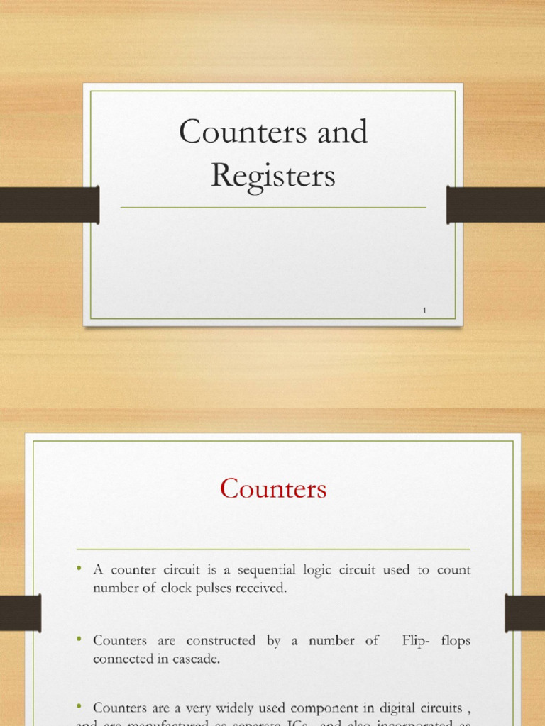 9B Binary and BCD Counters Registers | PDF