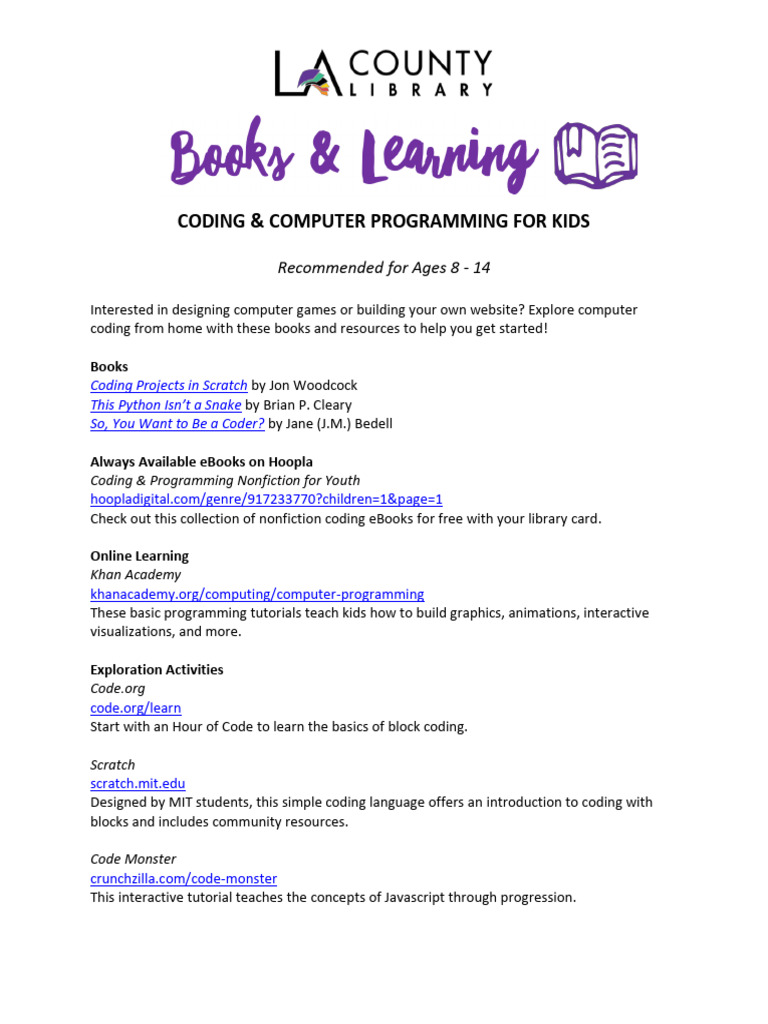 Coding Connected Learning | PDF