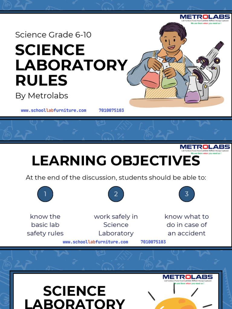 Metrolabs - Lab Safety Calss | PDF