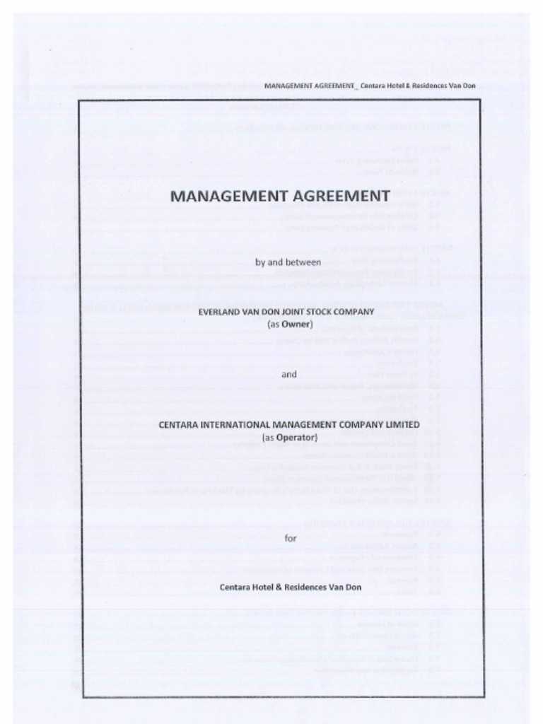 H P Đ NG Gi A EVL VĐ Và Centara | PDF