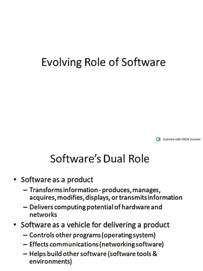 2.the Evolving Role of Software1 | PDF